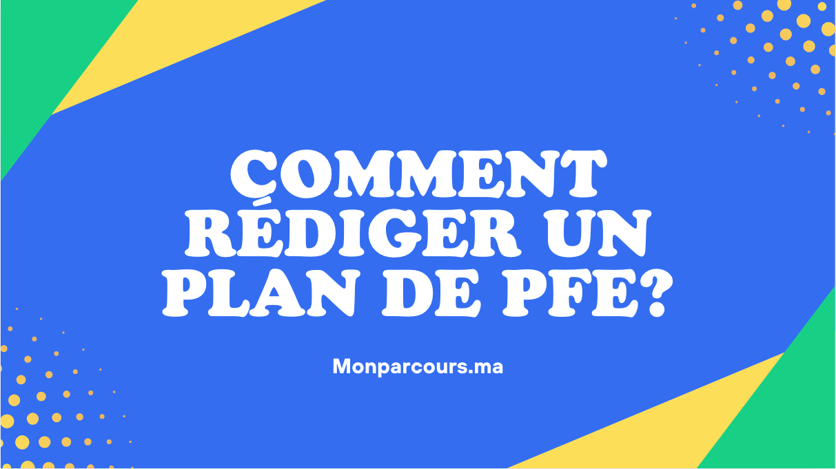 Plan PFE Licence